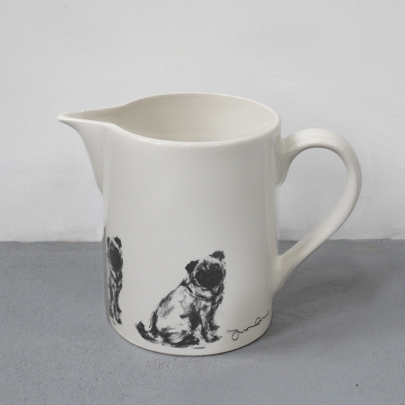 Pug Jug – PaintMyDog | Dog Art | Contemporary Dog Portraits